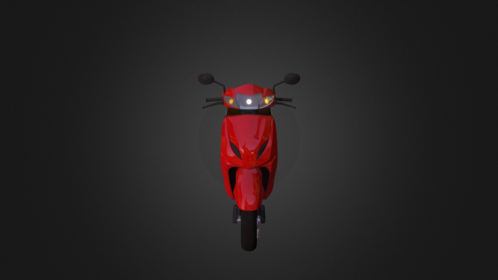 Honda Activa 3G - 3D model by Myo Min Soe (@myominsoe) [3c0df1b ...