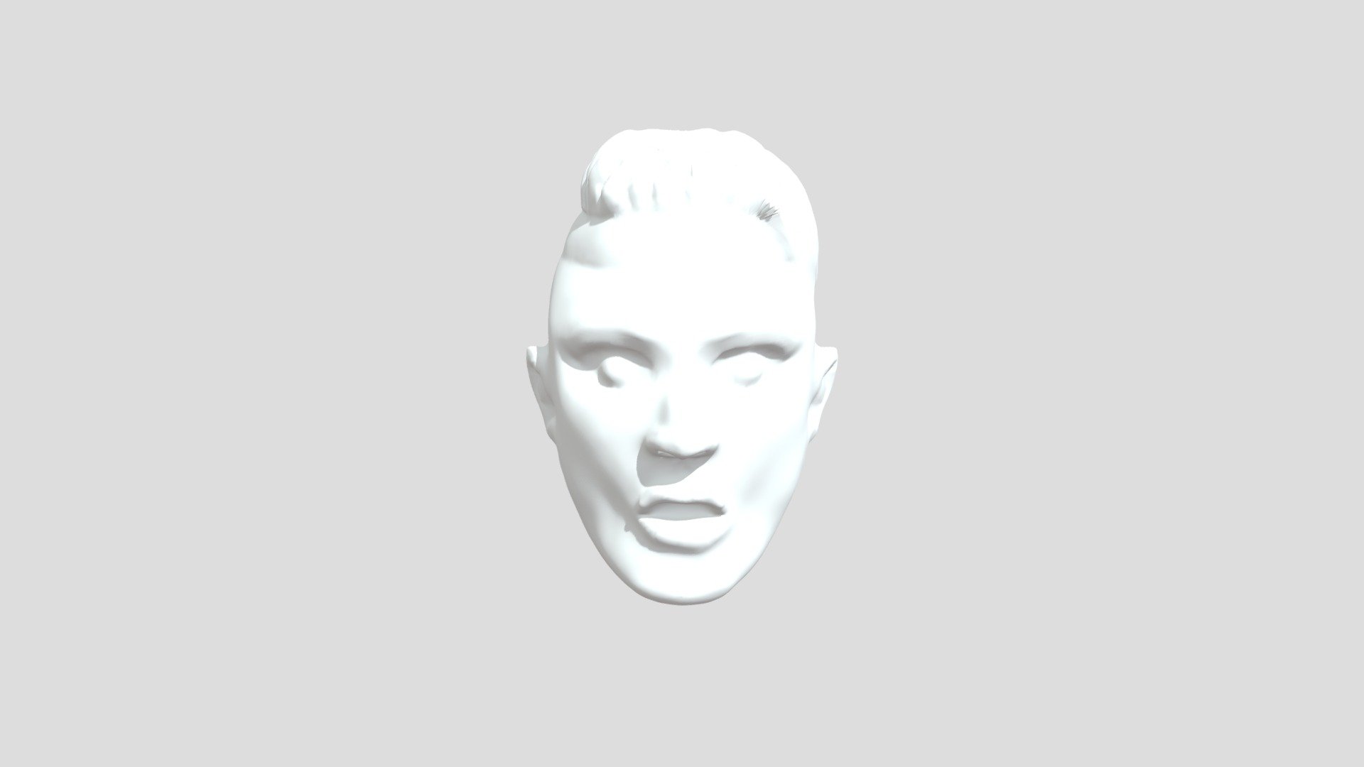 simple head - Download Free 3D model by kauiddmhan [3c101b4] - Sketchfab