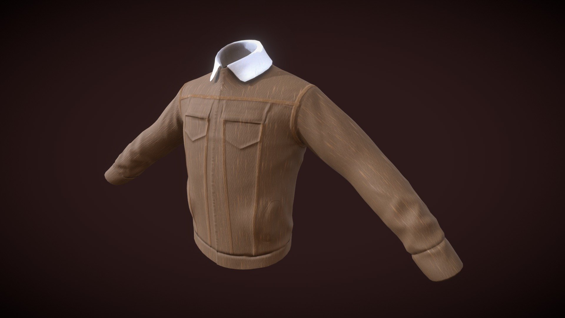 Fleece Coat - 3D model by ZacYoung [3c10d31] - Sketchfab
