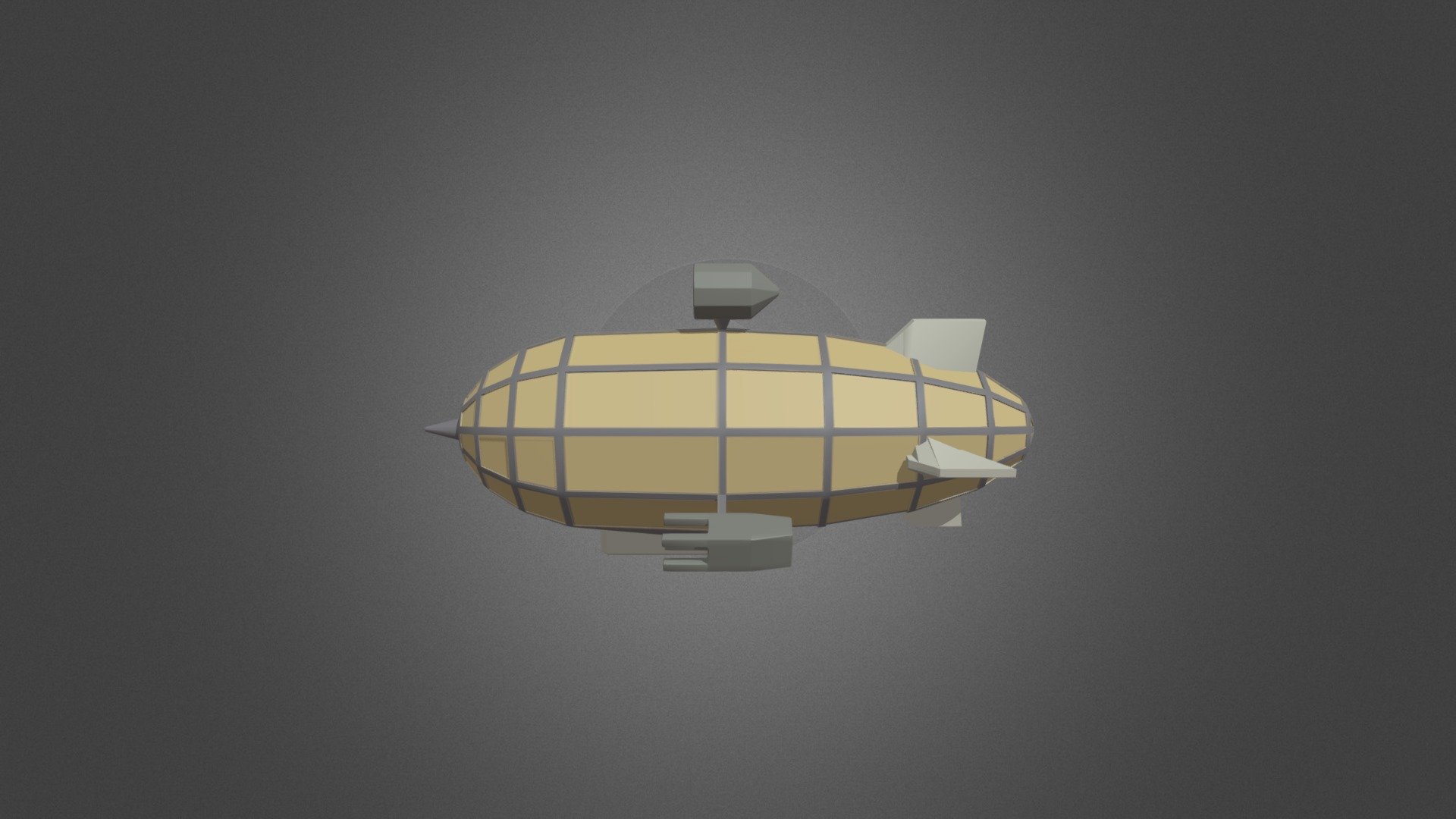 Blimp Enemy - Download Free 3D model by SemB (@SemBoekenoogen) [3c10ff2 ...