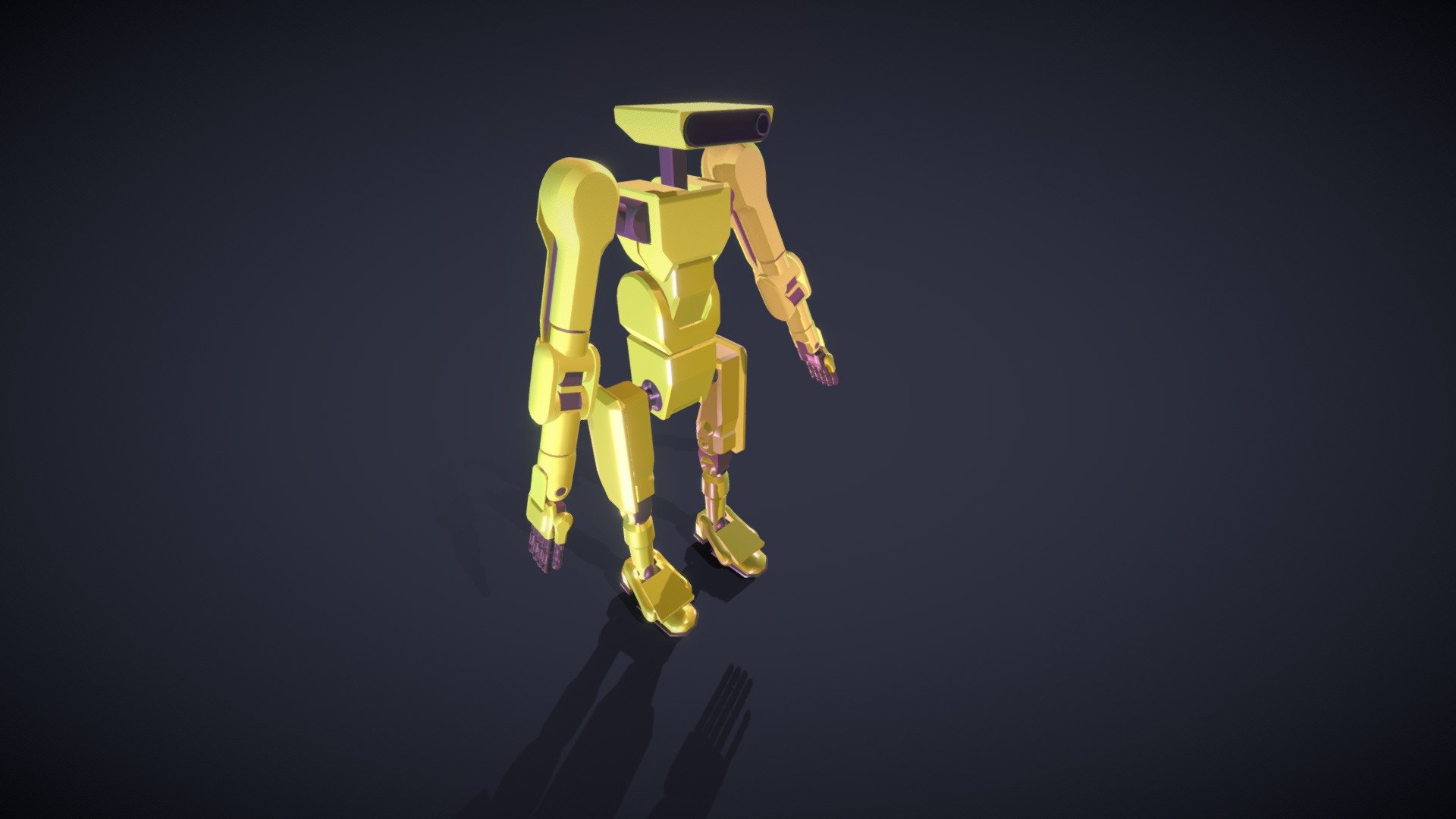 Final Robot Done - 3D model by joaquin.196 [3c11440] - Sketchfab