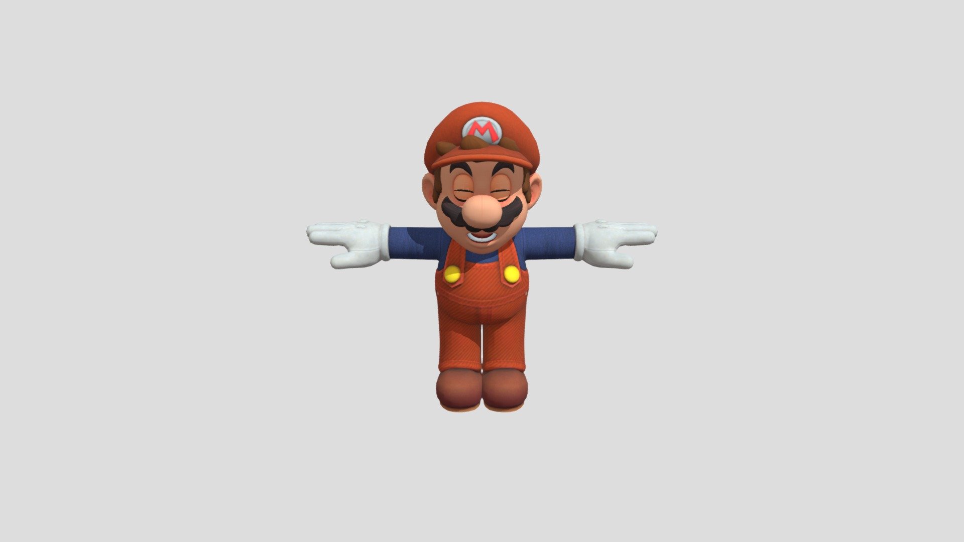Classic Mario - 3D model by ThomasFan532 [3c1190a] - Sketchfab
