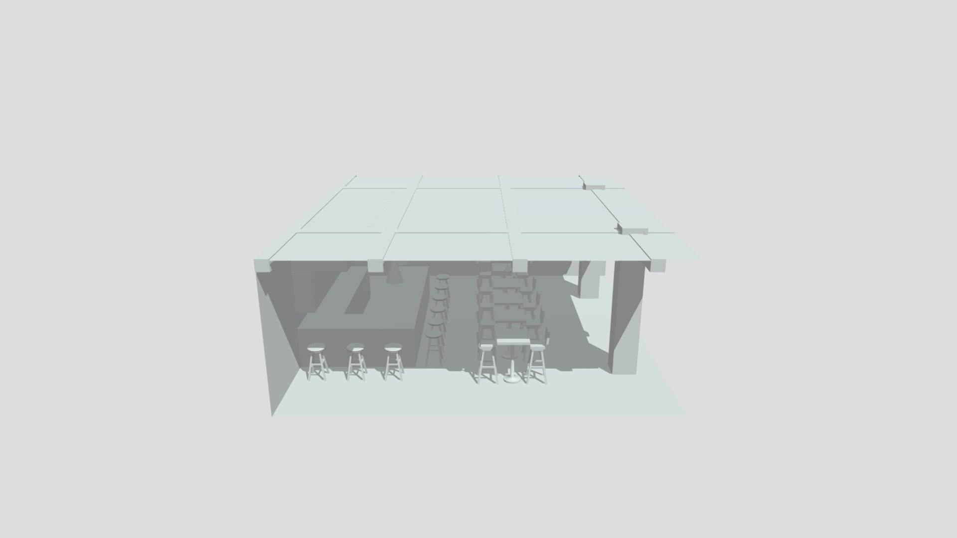 Bar - 3D model by jadenb8ss [3c12f68] - Sketchfab