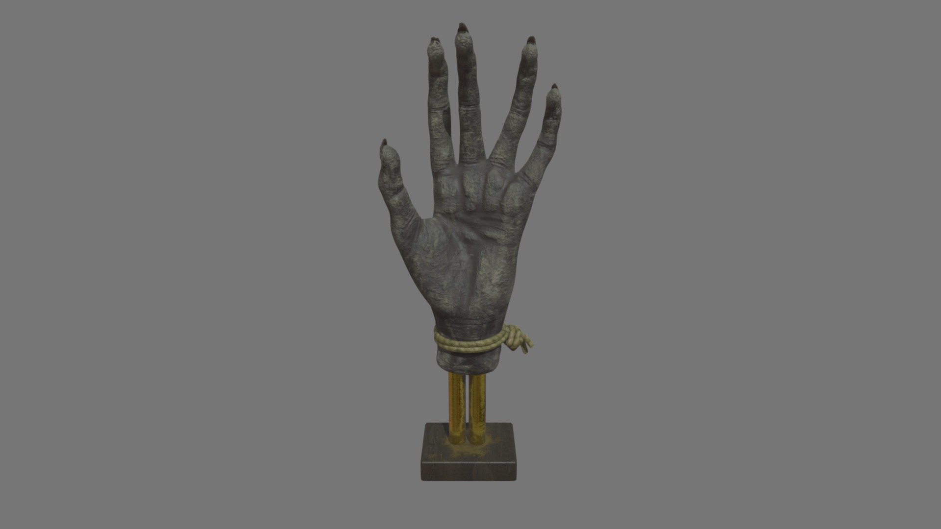 Monkey Paw - 3D model by PetalisLunam (@luizaviolag) [3c14da1] - Sketchfab