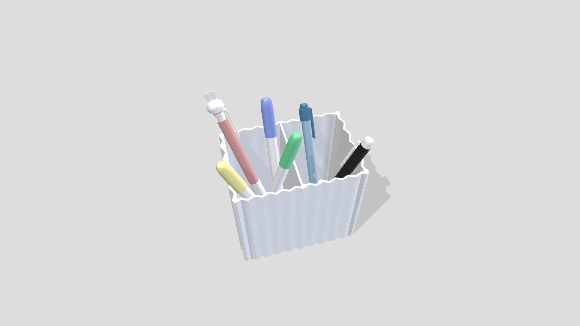 Pencil box - 3D model by Pattarinya Supawararat (@Pattarinya ...