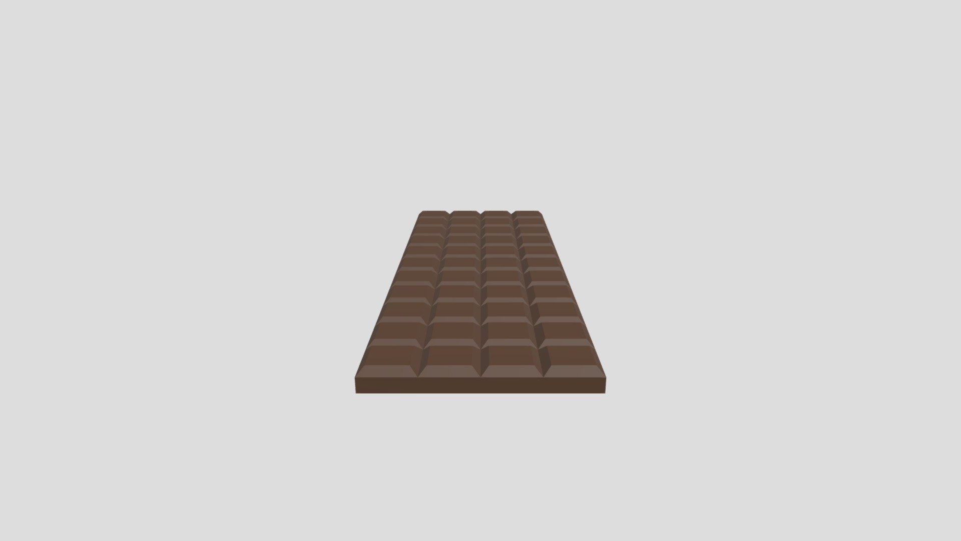Chocolate Bar - 3D model by Dionamus [3c15f3a] - Sketchfab