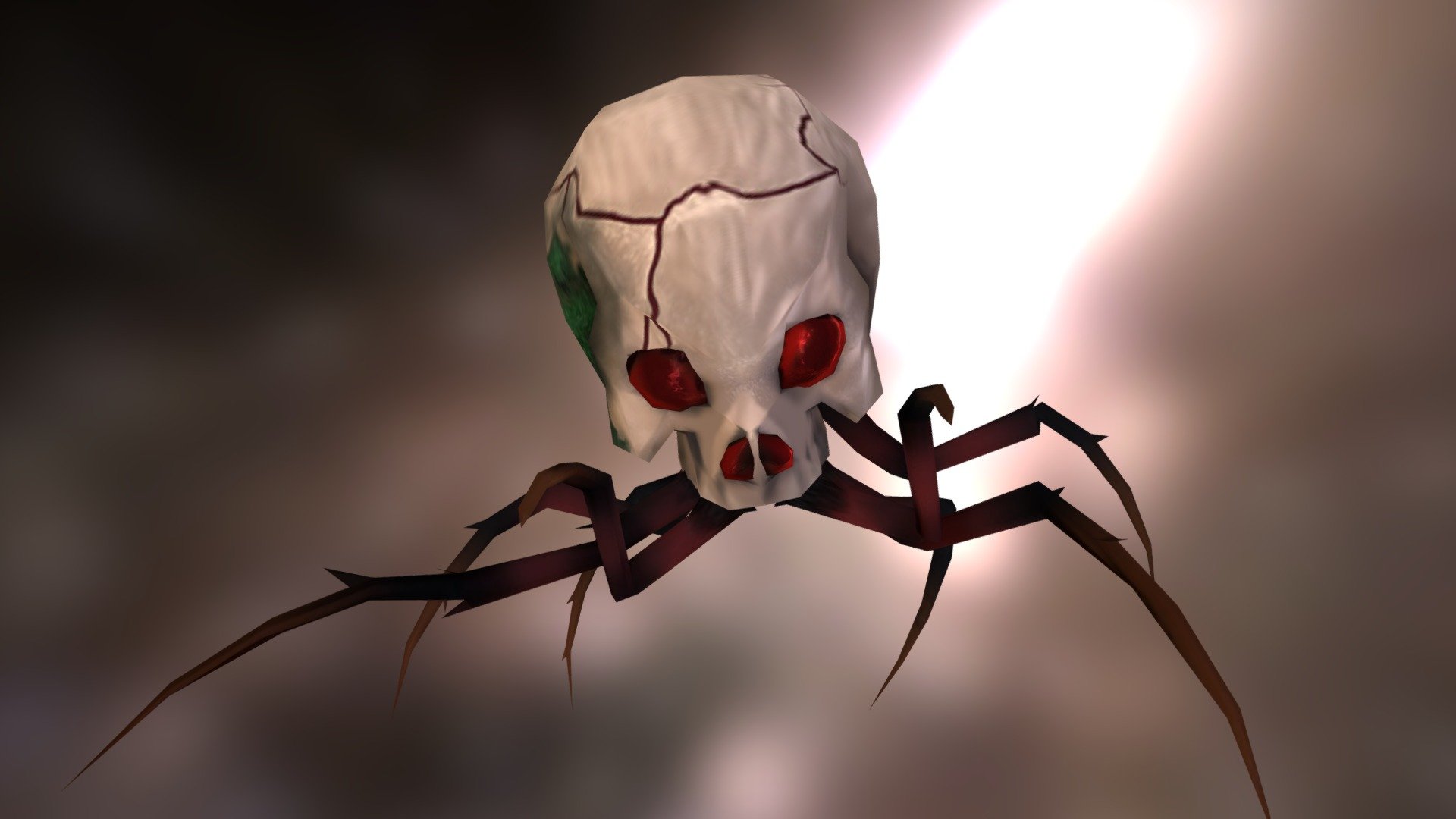 SkullSpider - 3D model by Kramaa (@MiguelOrtega) [3c1640e] - Sketchfab