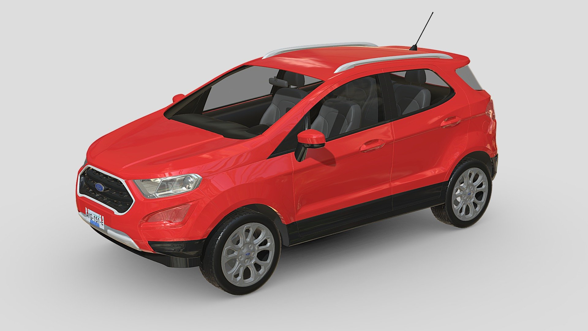 Ford Ecosport 2020 - Buy Royalty Free 3D model by Gov3dstudio [3c18003 ...