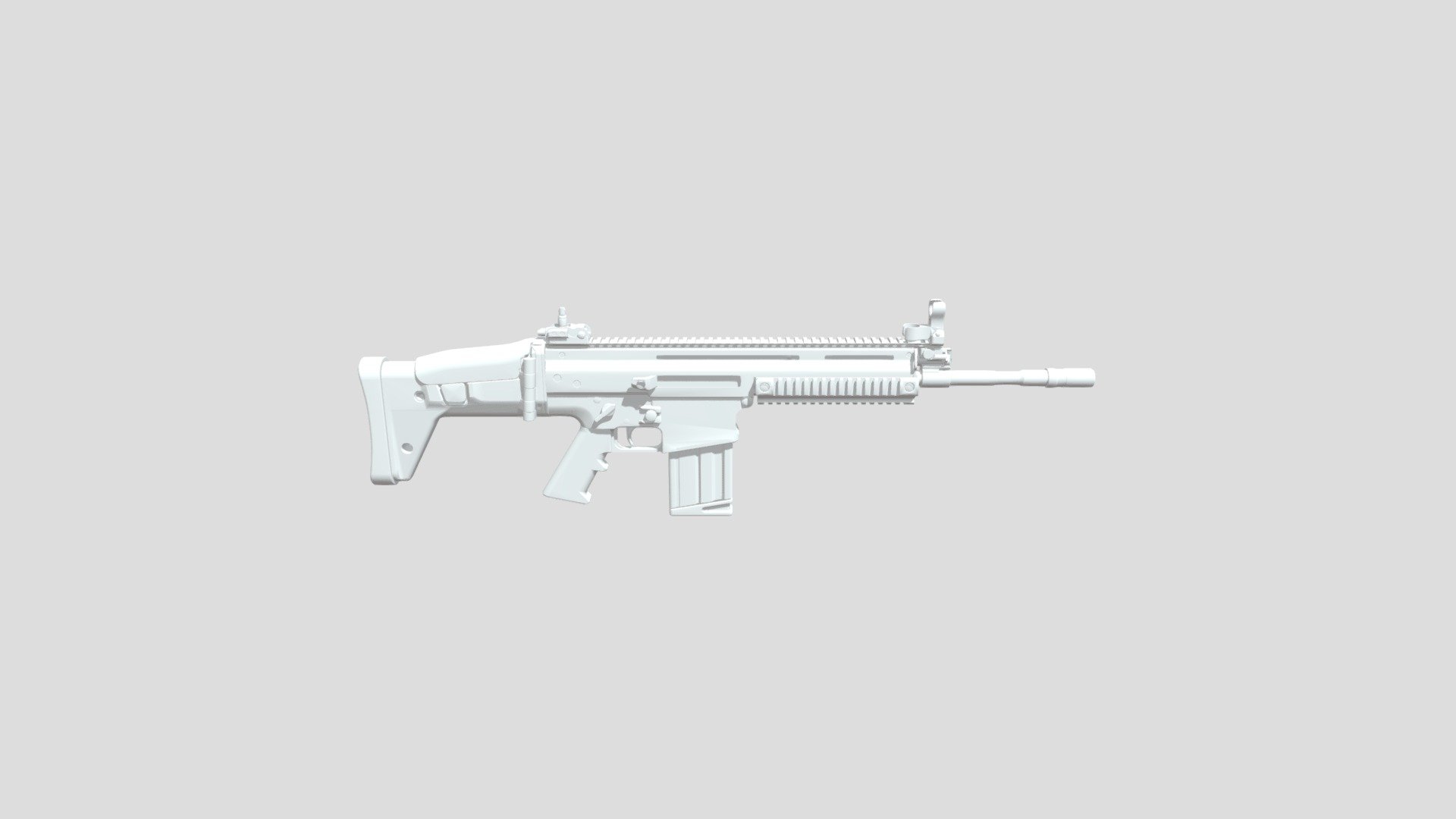Scar-L 3D custom texture model Compiled - Download Free 3D model by ...
