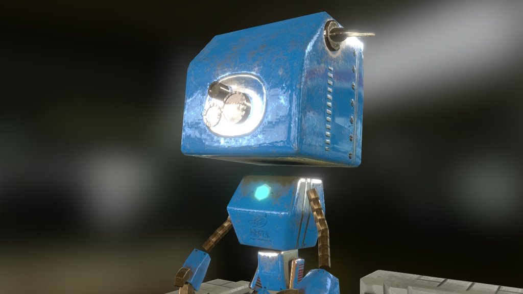 Little Robot Beta 1.03 (animation test) - 3D model by sugarcoatvfx ...
