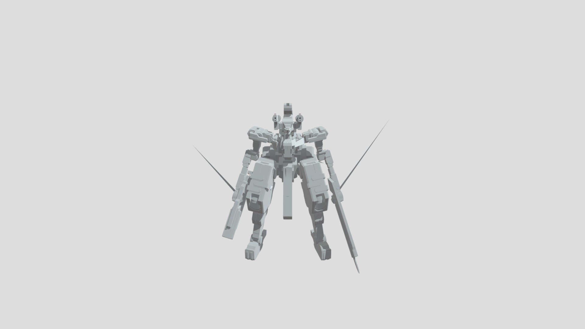 Original robot (texture unfinished 2022/10/10) - Download Free 3D model ...