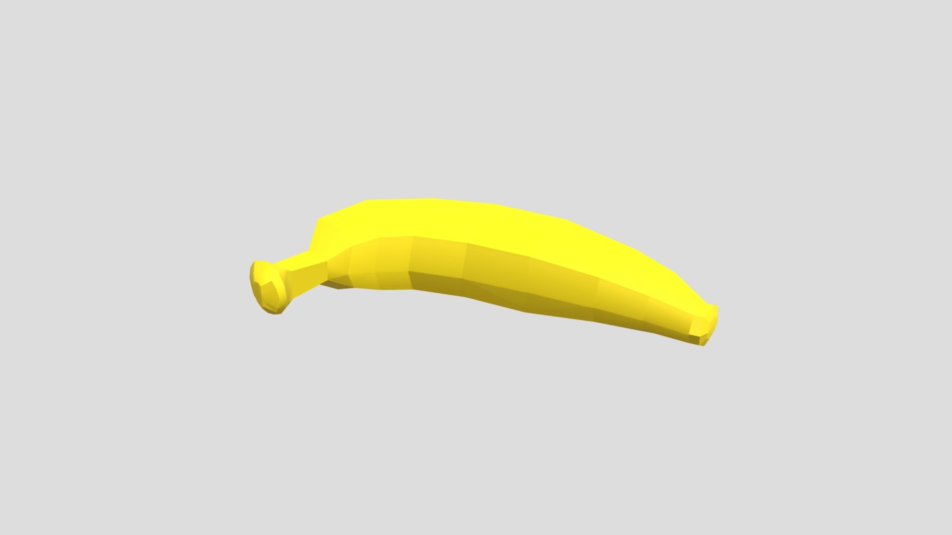 Low-poly Banana - Download Free 3D model by Tyrone Bullock Jr ...