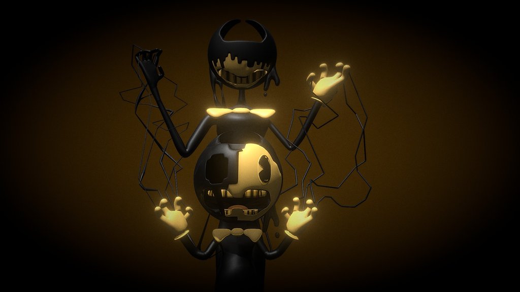 Bendy 4th Anniversary Model - A 3D model collection by rasulbasul94 ...