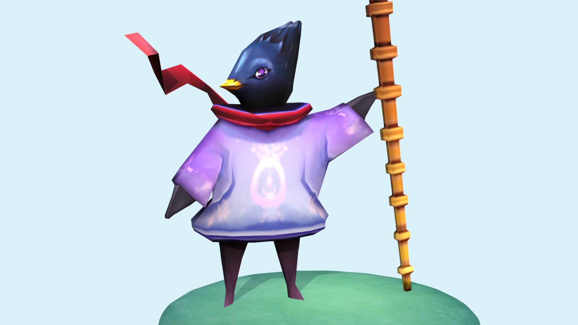 Leah - Bird Mage - 3D model by jaceyrobins [3c1d3ff] - Sketchfab