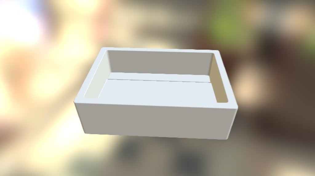 Sink Rectangular Linear - 3D model by minimalistdesignstore [3c1d57e ...