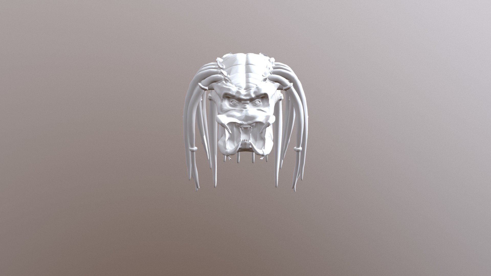 Predator Head 3 - 3D model by vaharoliver [3c1e62b] - Sketchfab