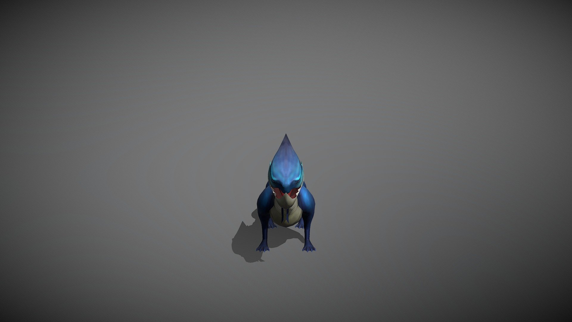 sea creature - 3D model by Tran Nguyen (@trannguyen) [3c1fa05] - Sketchfab