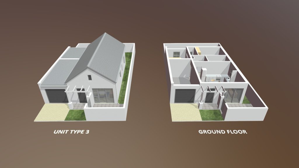Tweespruit: Unit Type3 - 3D model by Bruce Moss (@brucemoss) [3c23ba0 ...
