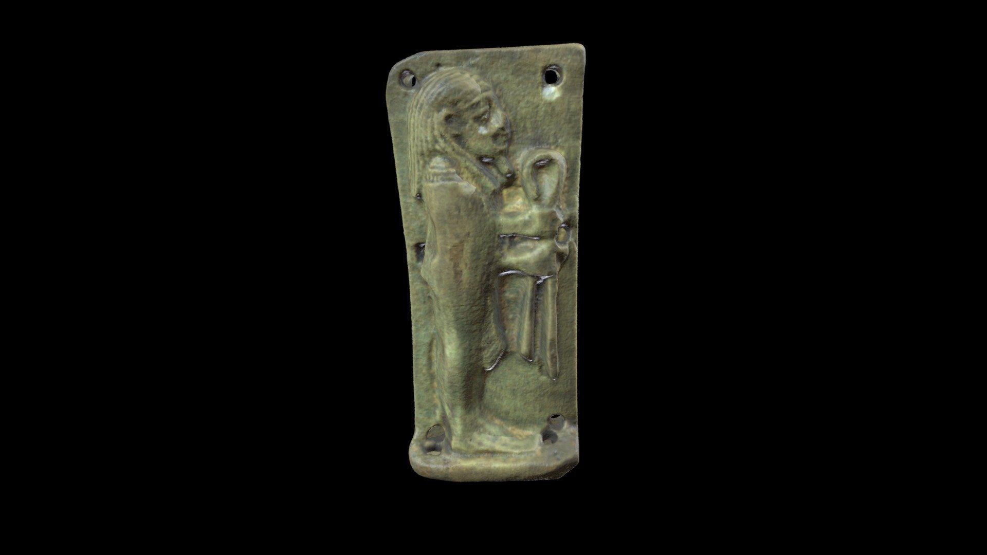 Faience Plaque - 3D model by Harvard Museum of the Ancient Near East ...