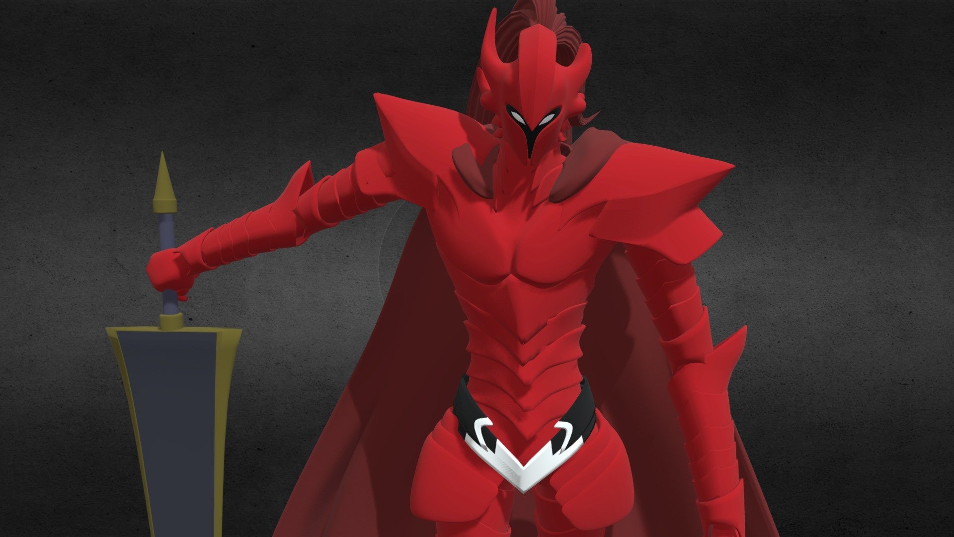 Igris - Solo leveling - 3D model by Summerforce (@sithtigun) [3c26d24 ...