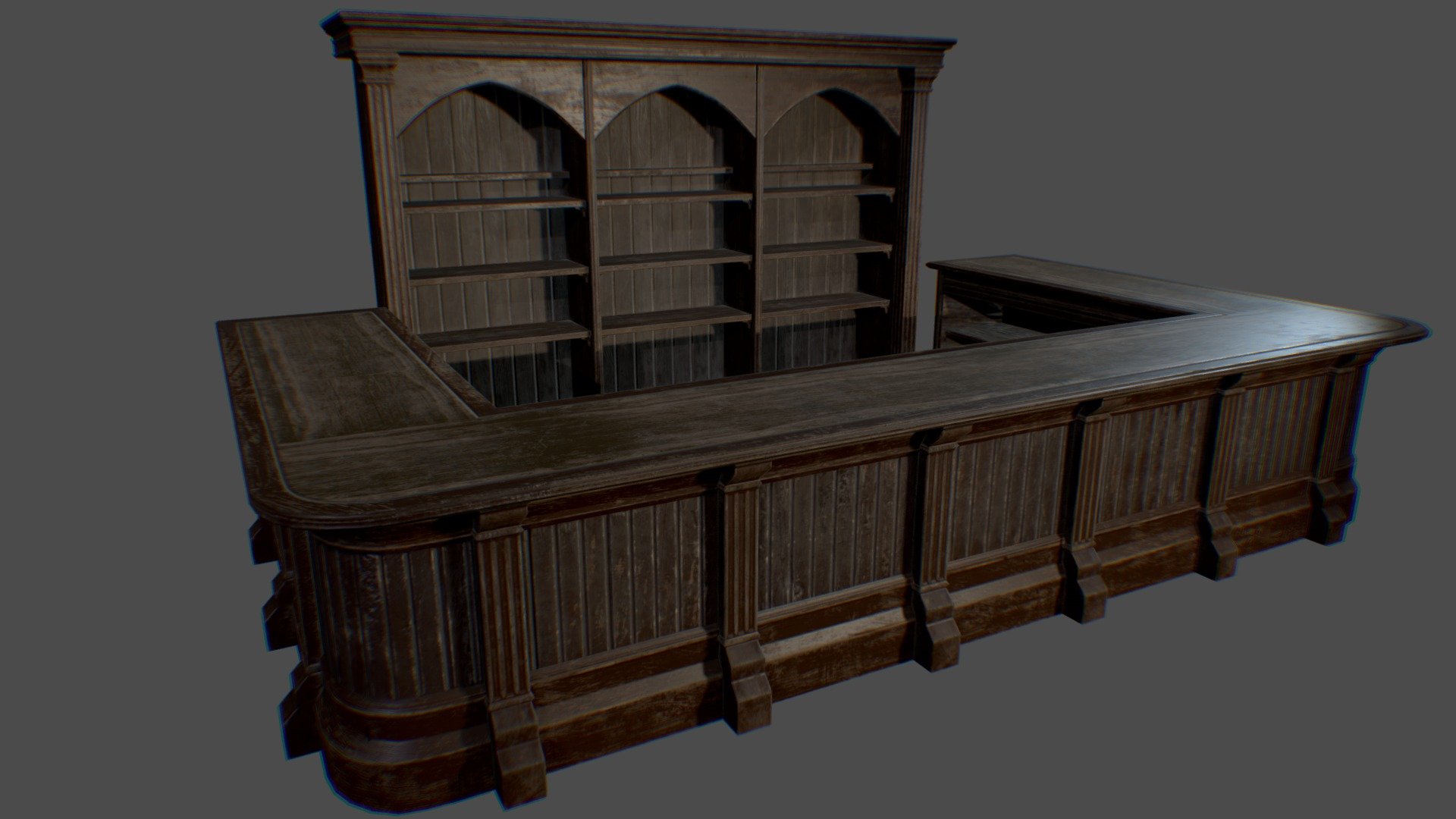 Counter - 3D model by SoulTear [3c2867a] - Sketchfab
