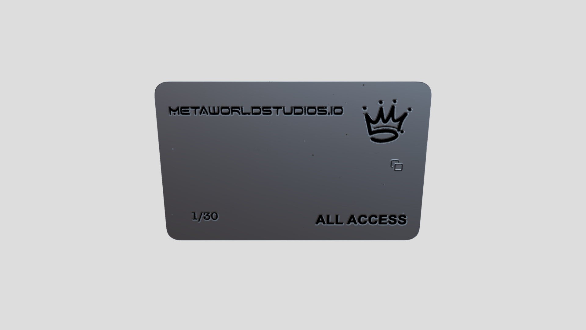 MetaworldStudioCard - 3D model by ablethedesigner [3c28aca] - Sketchfab