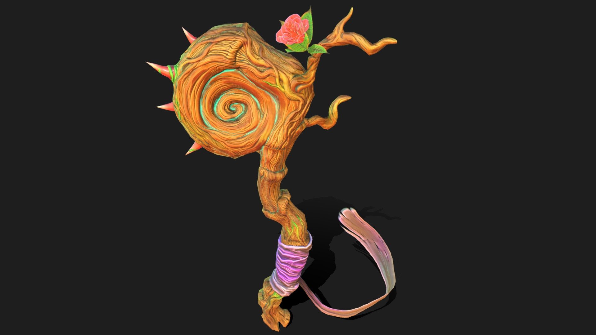 Druid's Mace - 3D model by jrigall [3c2948d] - Sketchfab