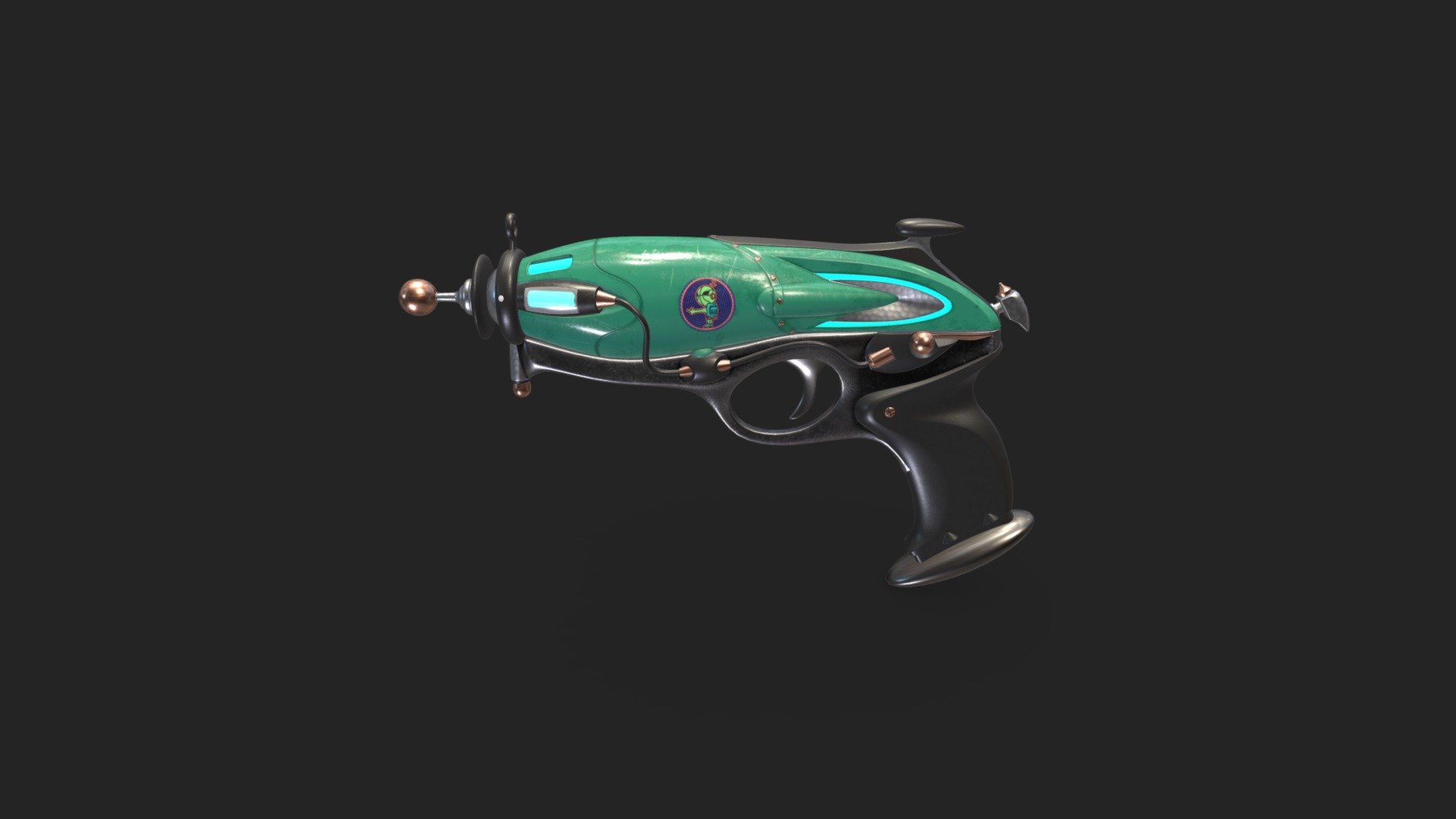 gun - 3D model by HARSHA (@harshatantri5) [3c29fde] - Sketchfab