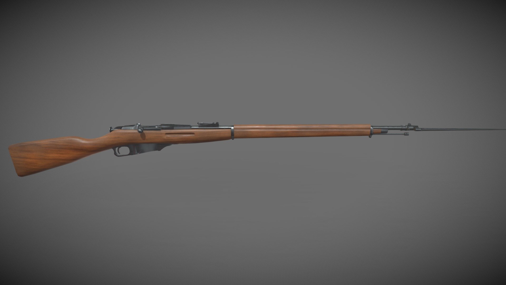 Mosin Nagant - 3D model by Instytut Pamięci Narodowej ...
