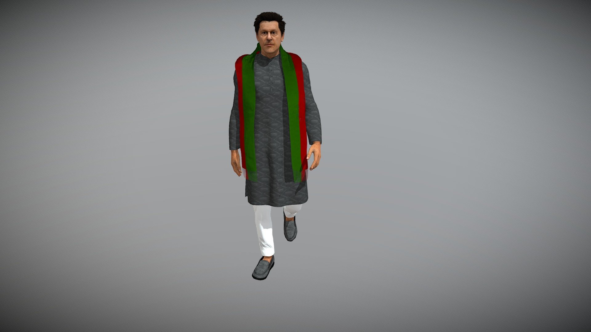 Imran Khan with Animation - Buy Royalty Free 3D model by Bilal Creation ...