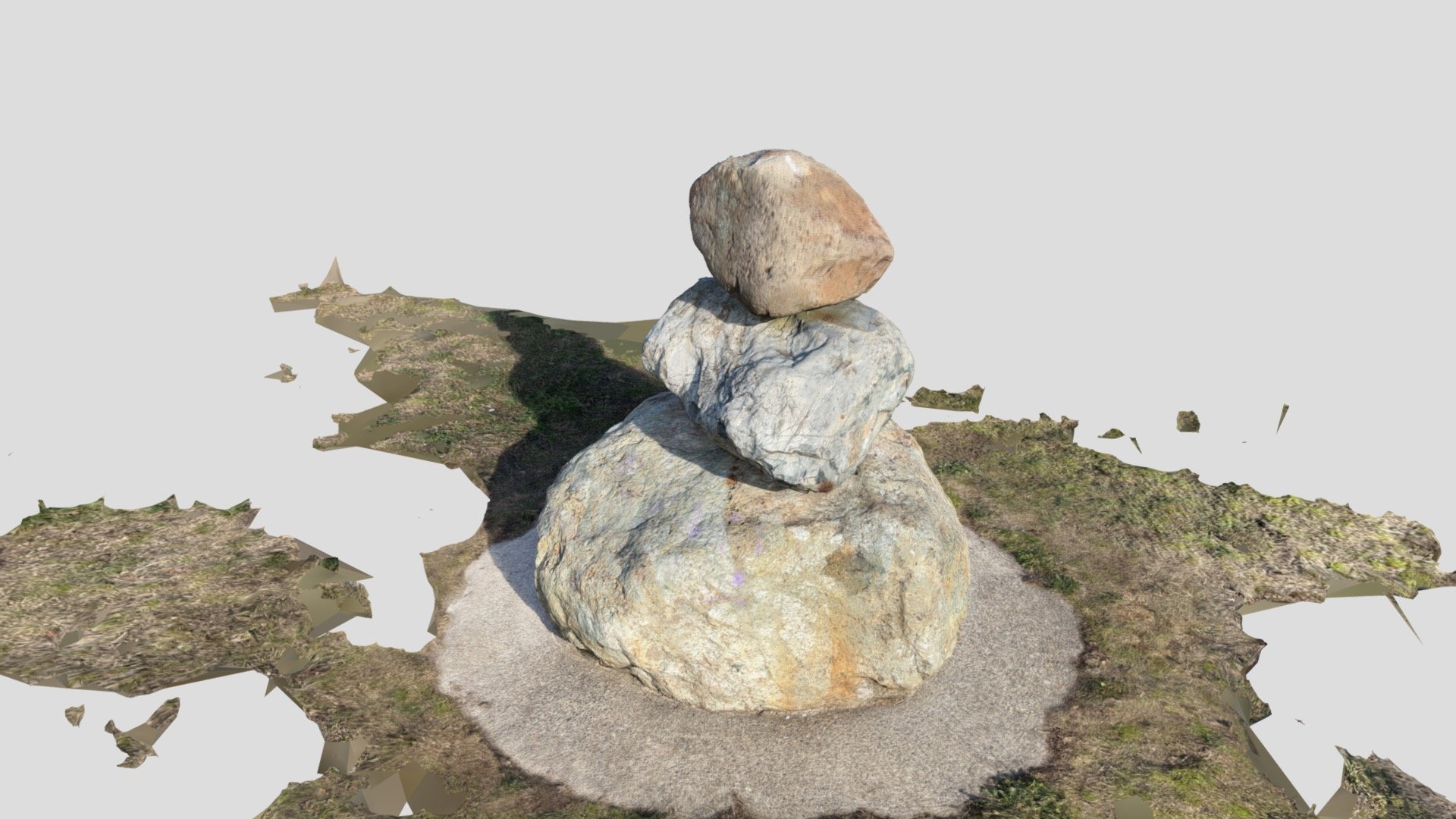 Stacked Rocks - 3D model by Scannergirl [3c2b153] - Sketchfab