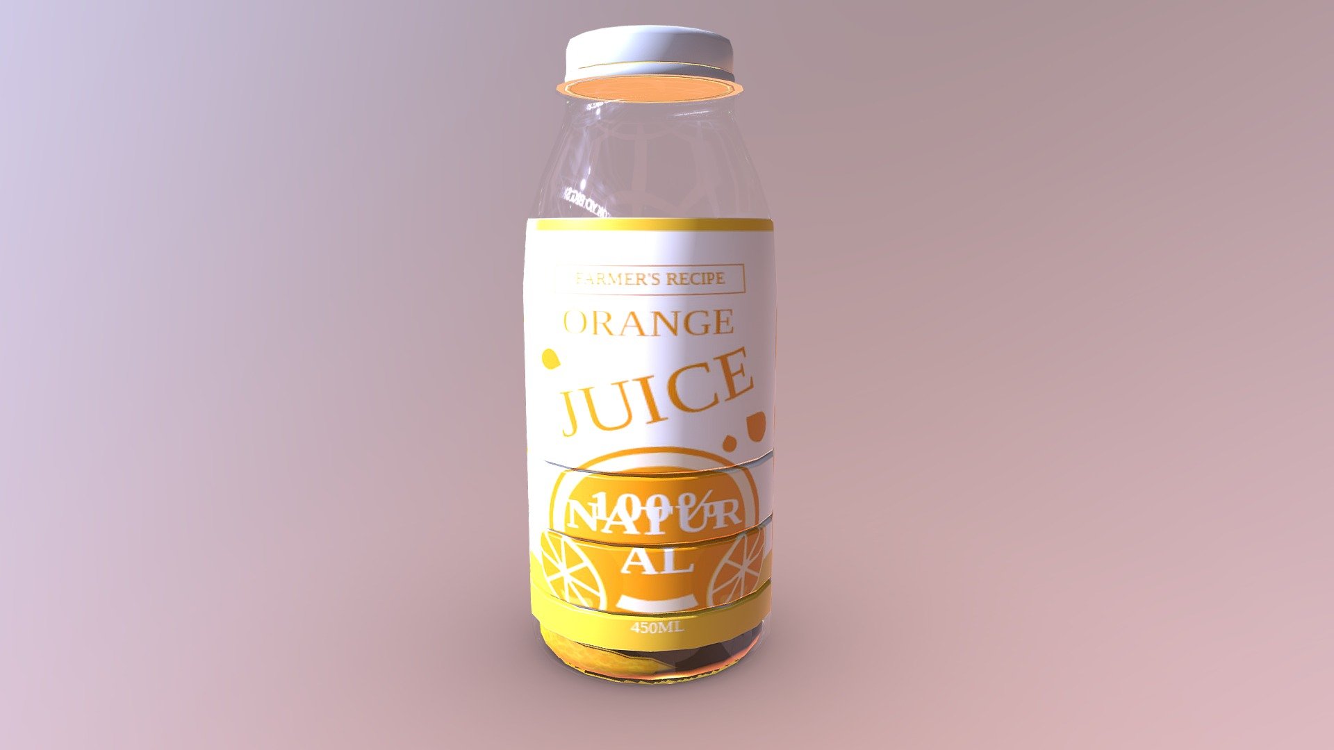 Orange juice - 3D model by Alisha (@AlishaBegum) [3c2cd65] - Sketchfab