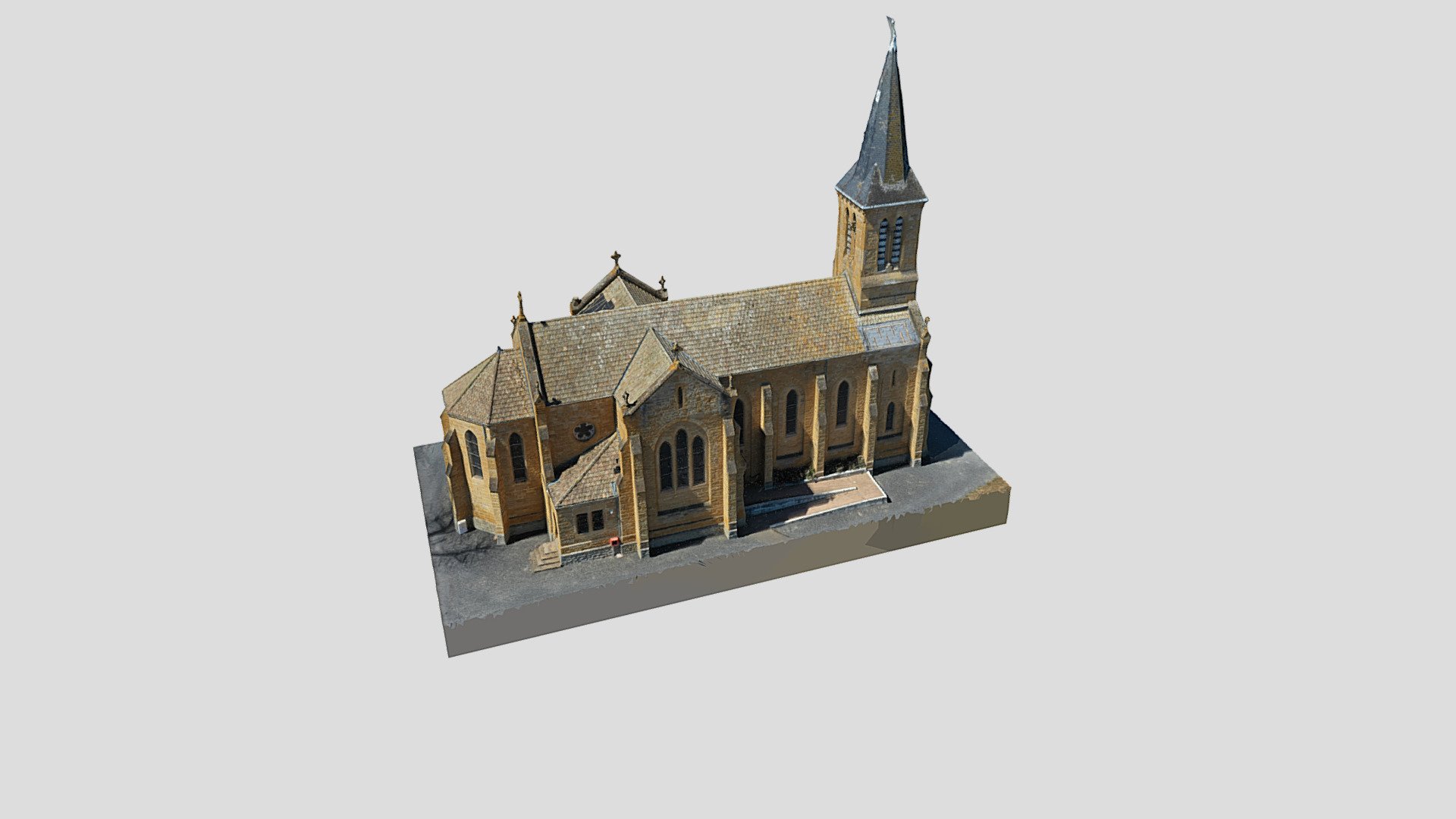 VITRY-EGLISE-1 - Buy Royalty Free 3D model by My Digital Buildings ...