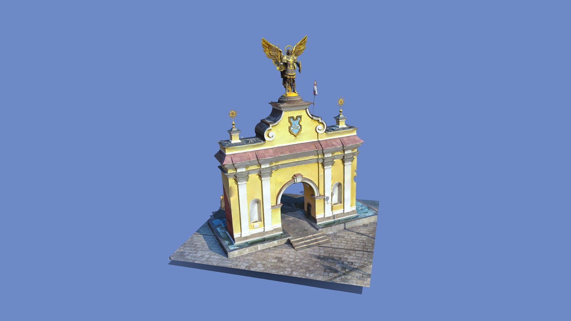 Michael Archangel - Kyiv, Ukraine - 3D model by NumoScan [3c2e1ed ...