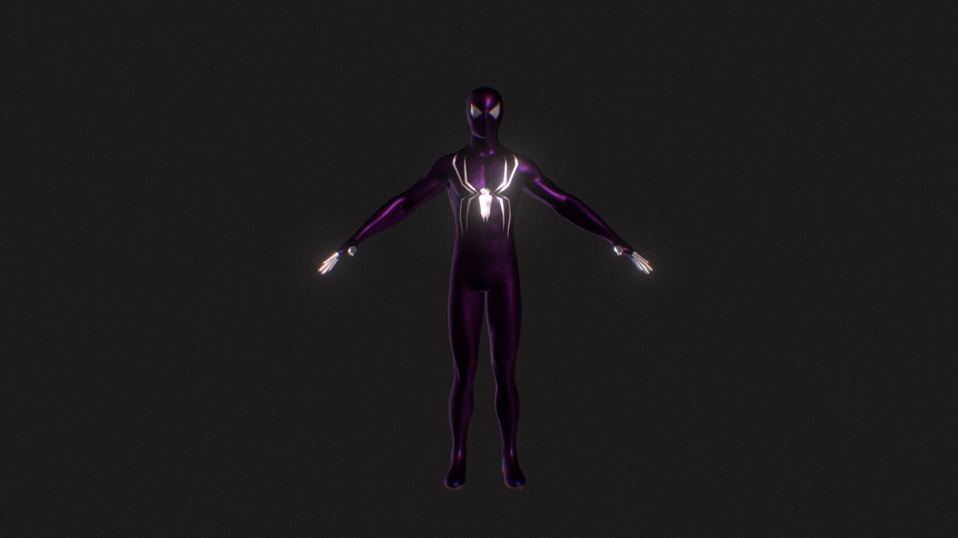 Spiderman Earth 117 Symbiote Suit - Download Free 3D model by quentin ...