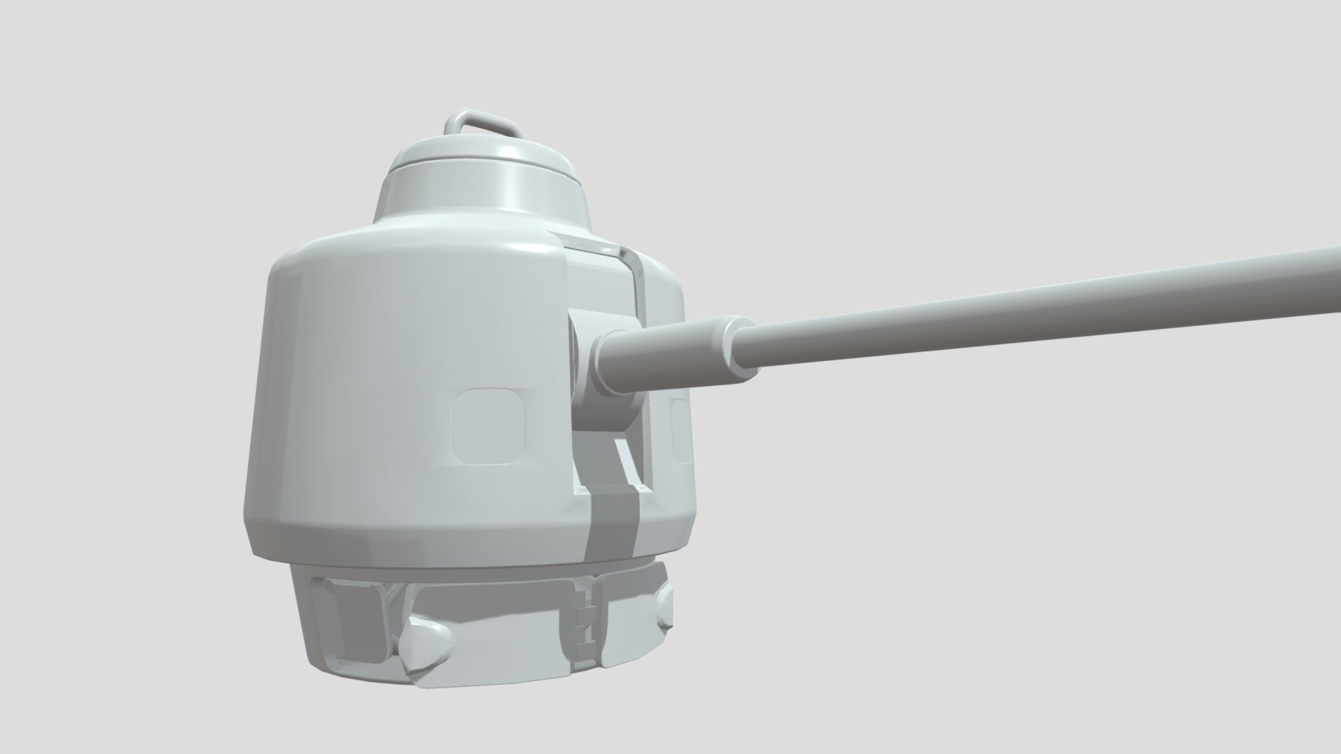 Portfolio 6 Turret low res - 3D model by Tacoz2806 [3c2e428] - Sketchfab