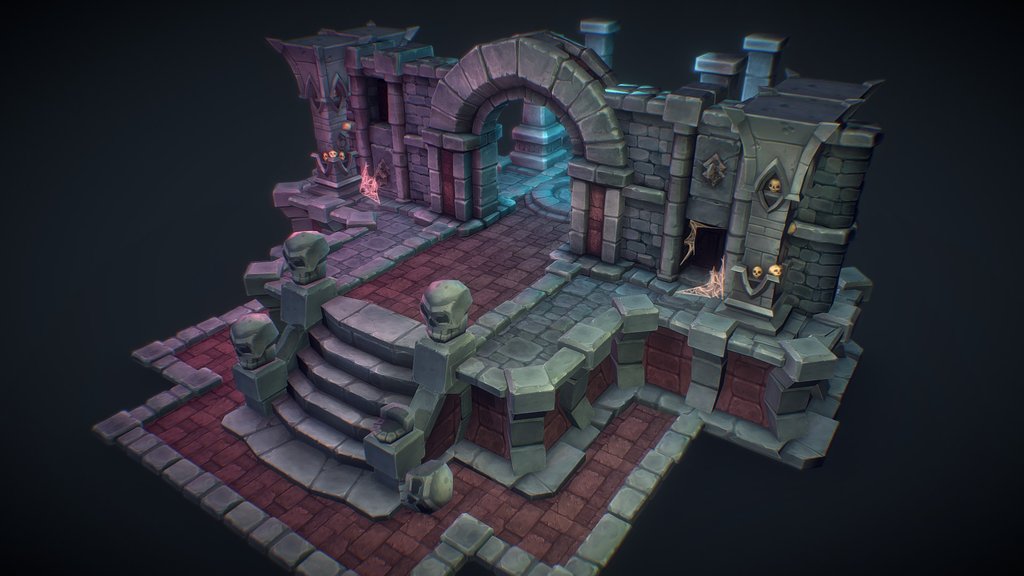 Gaming Architecture - A 3D model collection by Jordi Garcia ...