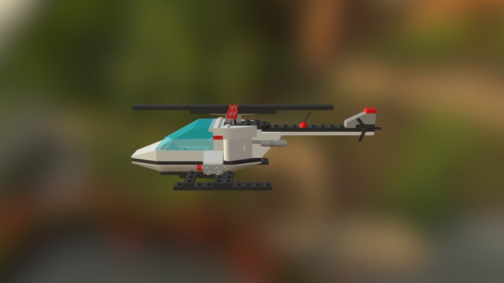 Helikopter - 3D model by MarkDeKuijer [3c31536] - Sketchfab