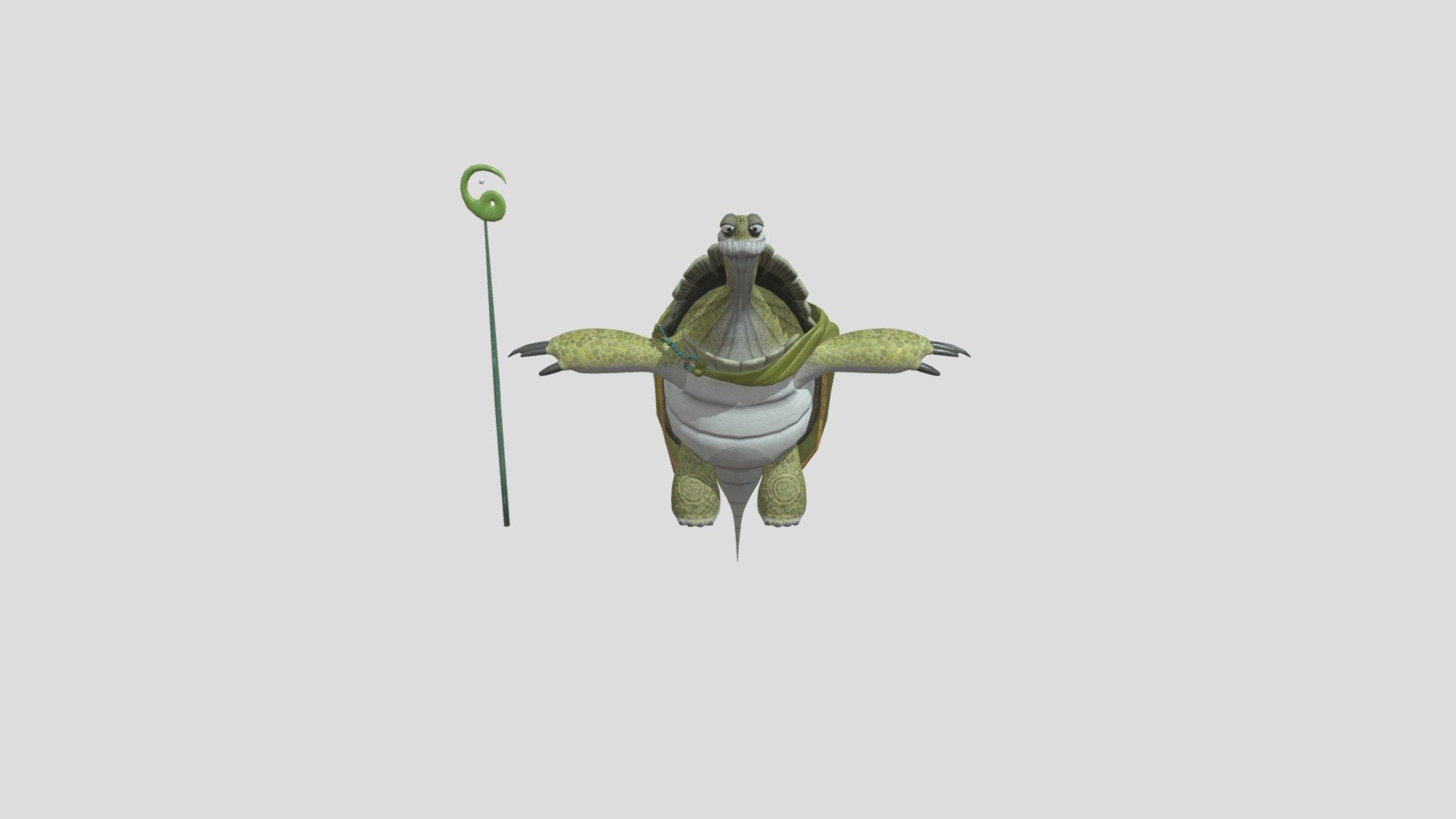 Oogway (Kung Fu Panda) - Download Free 3D model by Guilherme Navarro ...