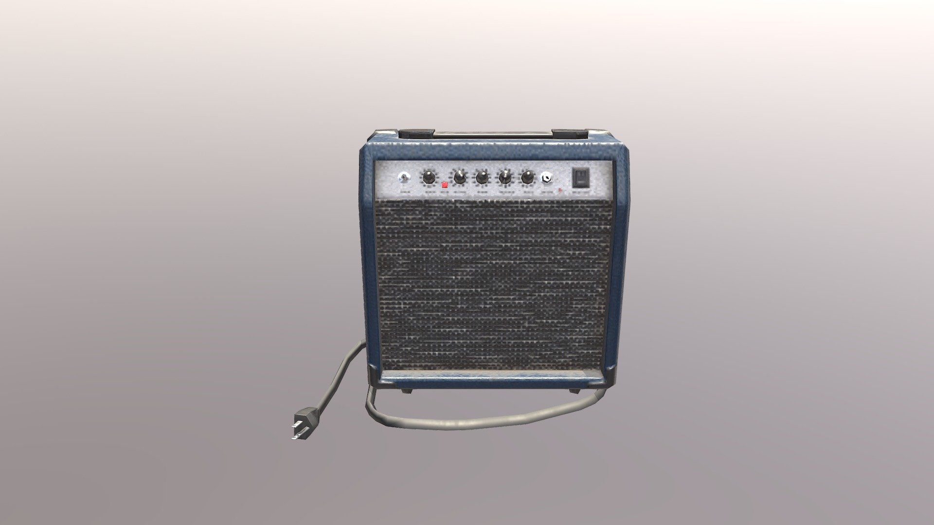 Electric Guitar Amp - 3D model by Michael Pierzchala ...