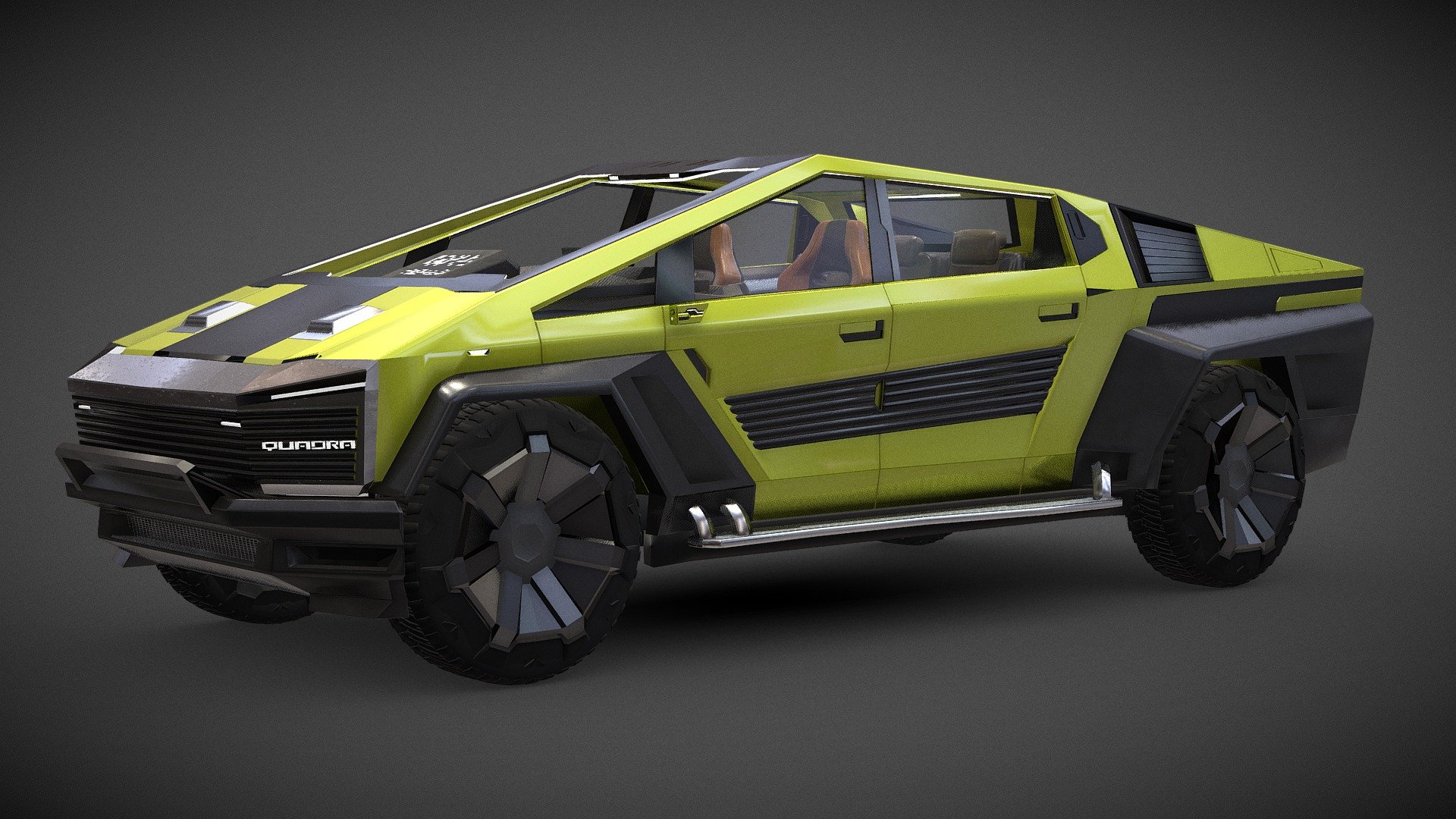 Cybertruck edgerunner edition - Buy Royalty Free 3D model by ...