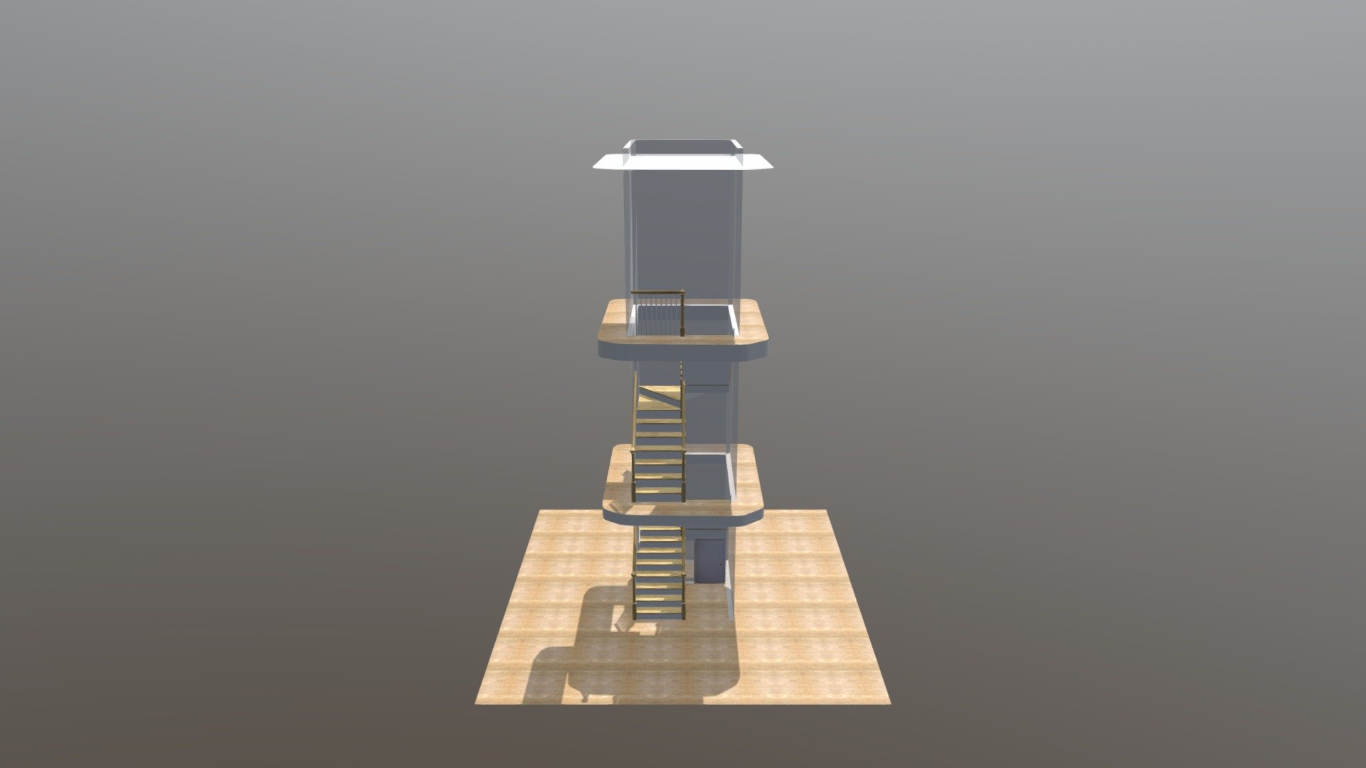 Side Stair 10/10/2018 - 3D model by HL Stairs Inc. (@hlstairsinc ...