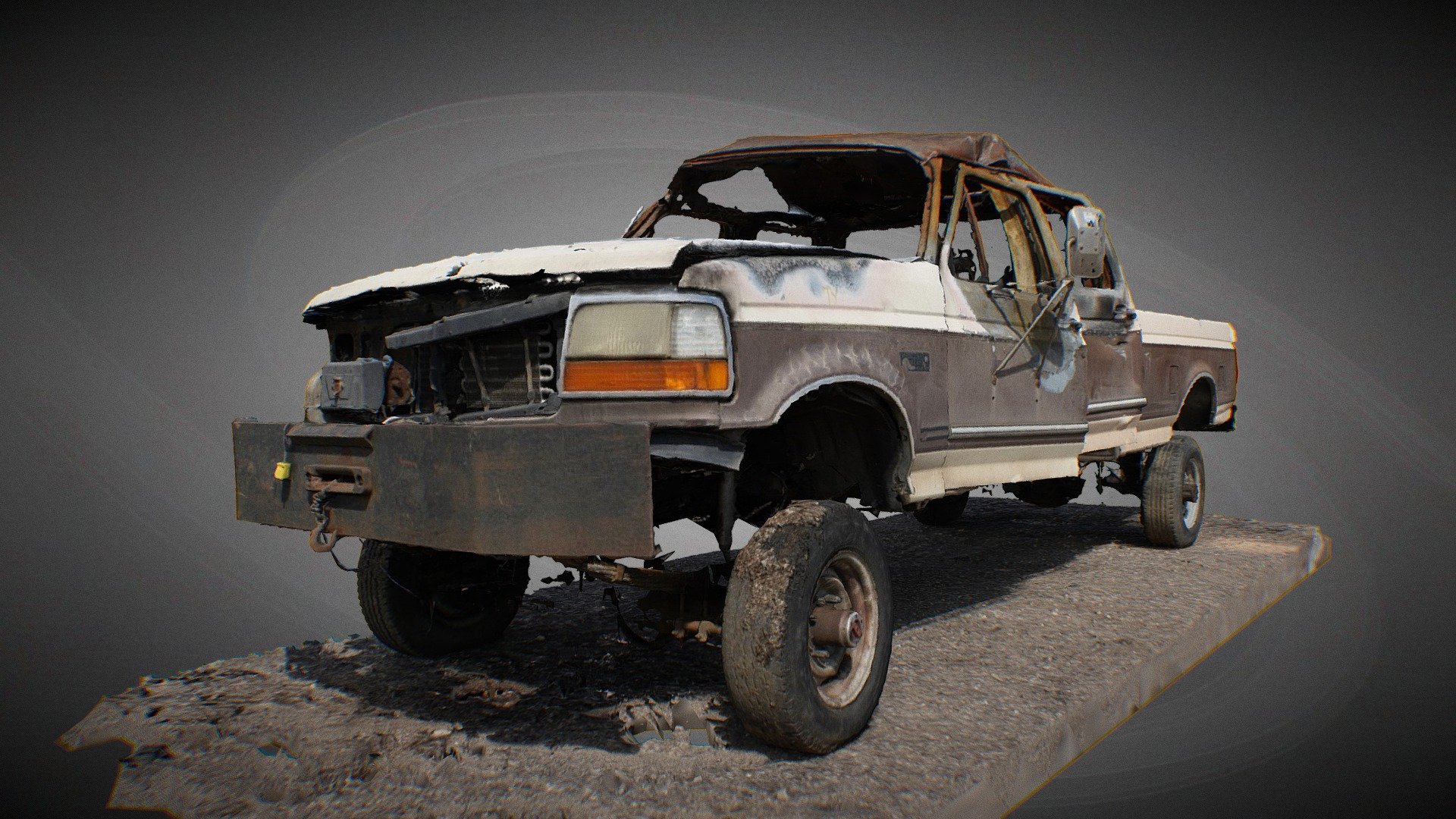 FAT_truck_pickupb1_01_500K_4KT - 3D model by REALTRA [3c34c9c] - Sketchfab