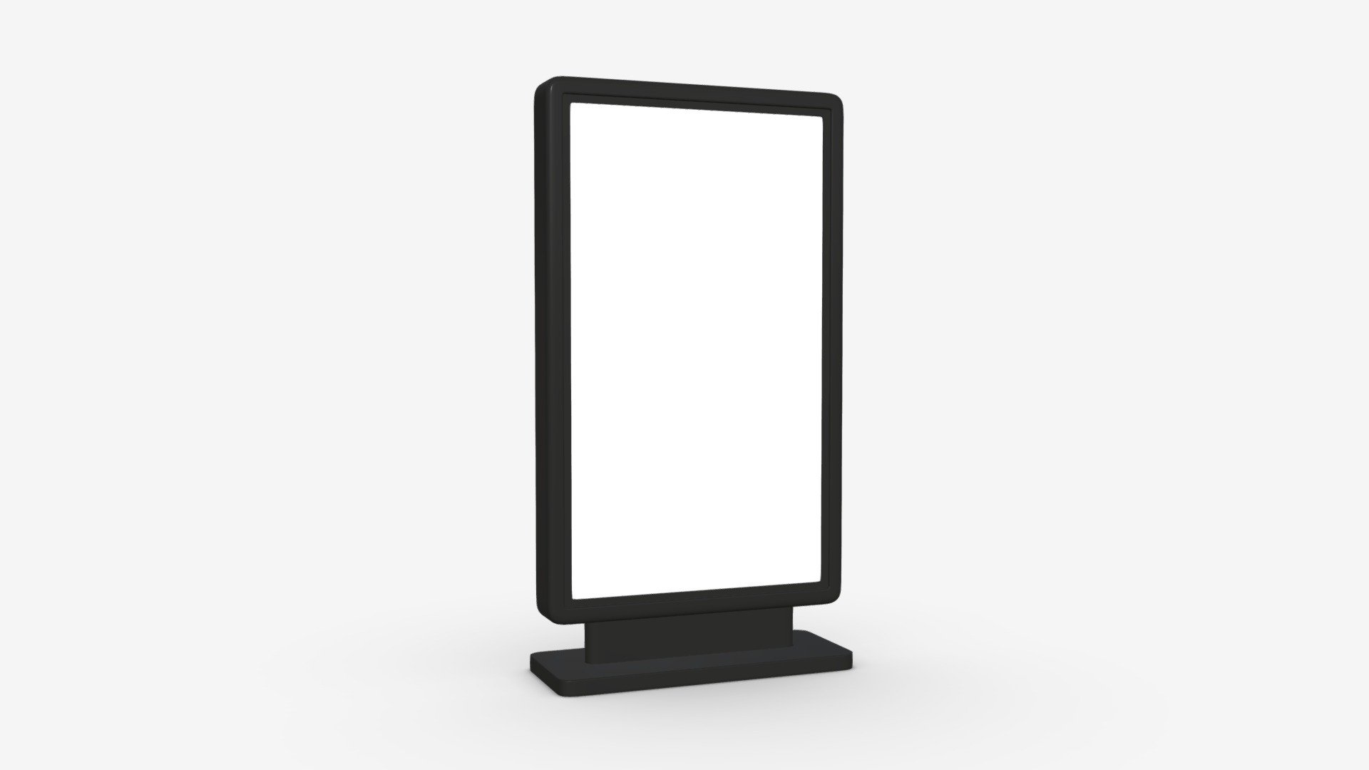 Advertising display stand mockup 09 - Buy Royalty Free 3D model by ...