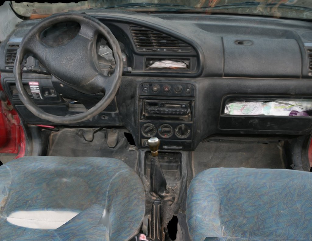 Peugeot Partner Inside Front - 3D scan - 3D model by Luis (@habitainer ...