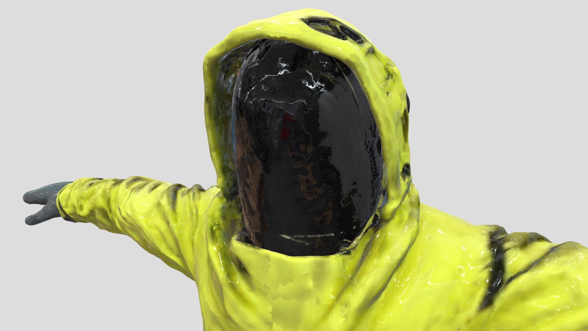hazmat suit Backrooms original from Kane pixels - Download Free 3D ...