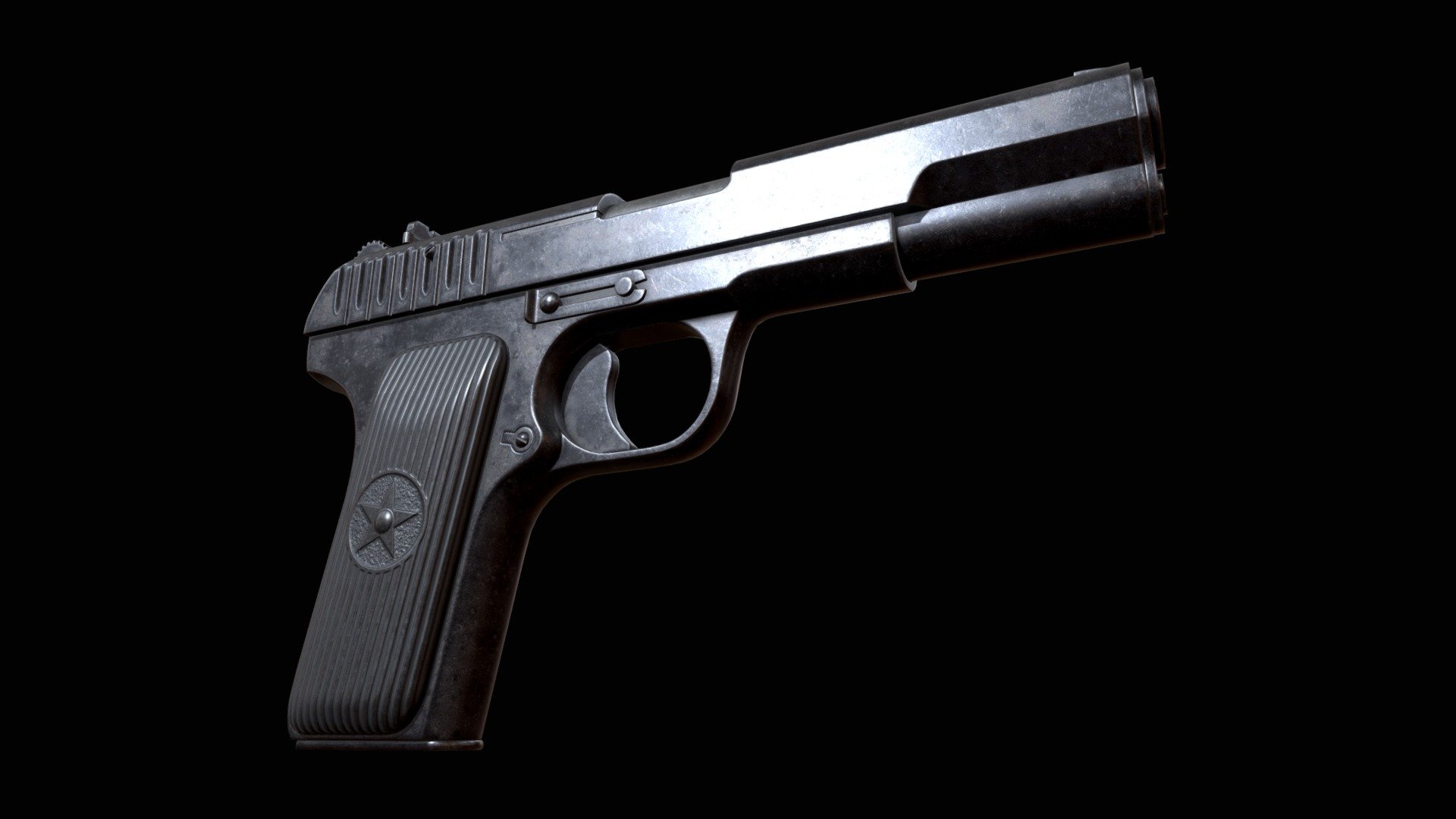 TT Pistol - 3D model by McKeyne (@lancemckeyne) [3c3789d] - Sketchfab