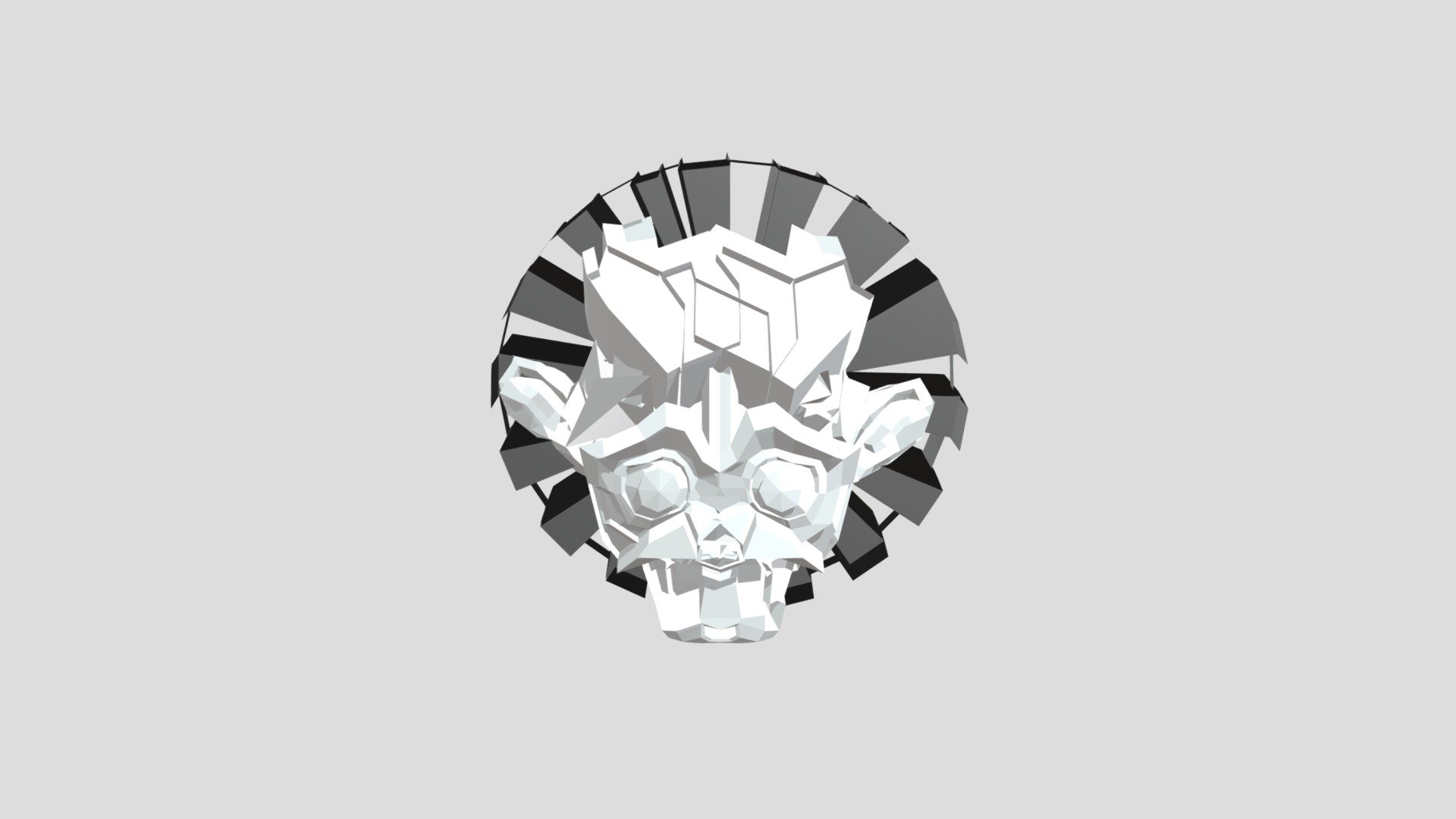 Monkey Face Monster - Download Free 3D model by Priyanshu.gg (@lion ...