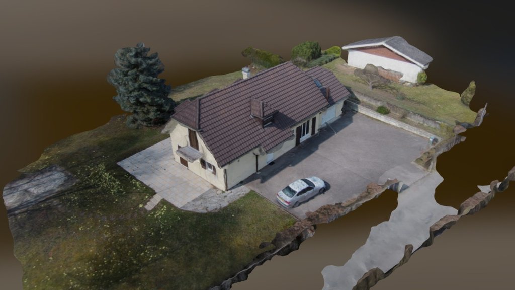 Dji House Simplified 3d Mesh - 3D model by Drone Plan (@oin) [3c3bc6f ...