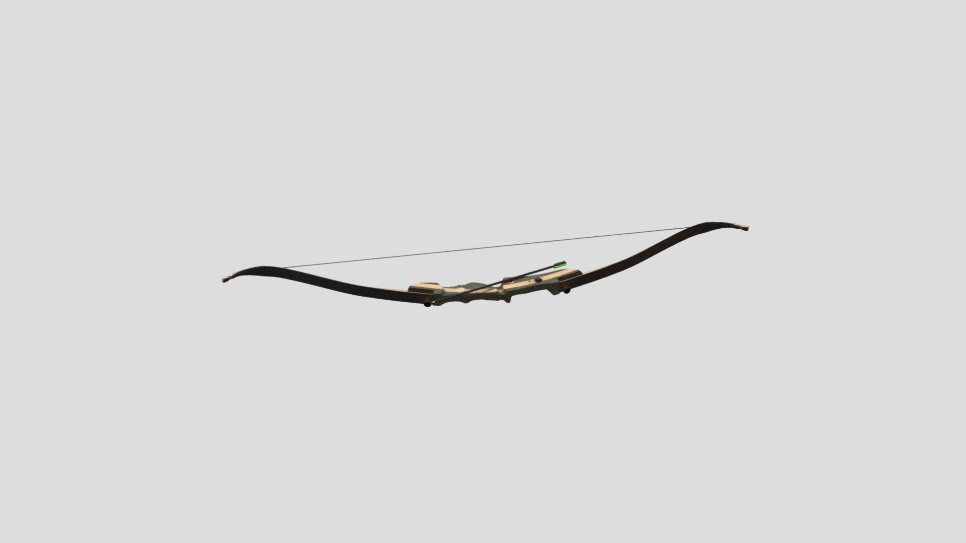 Bow Game Res - 3D model by David_Davila [3c42705] - Sketchfab